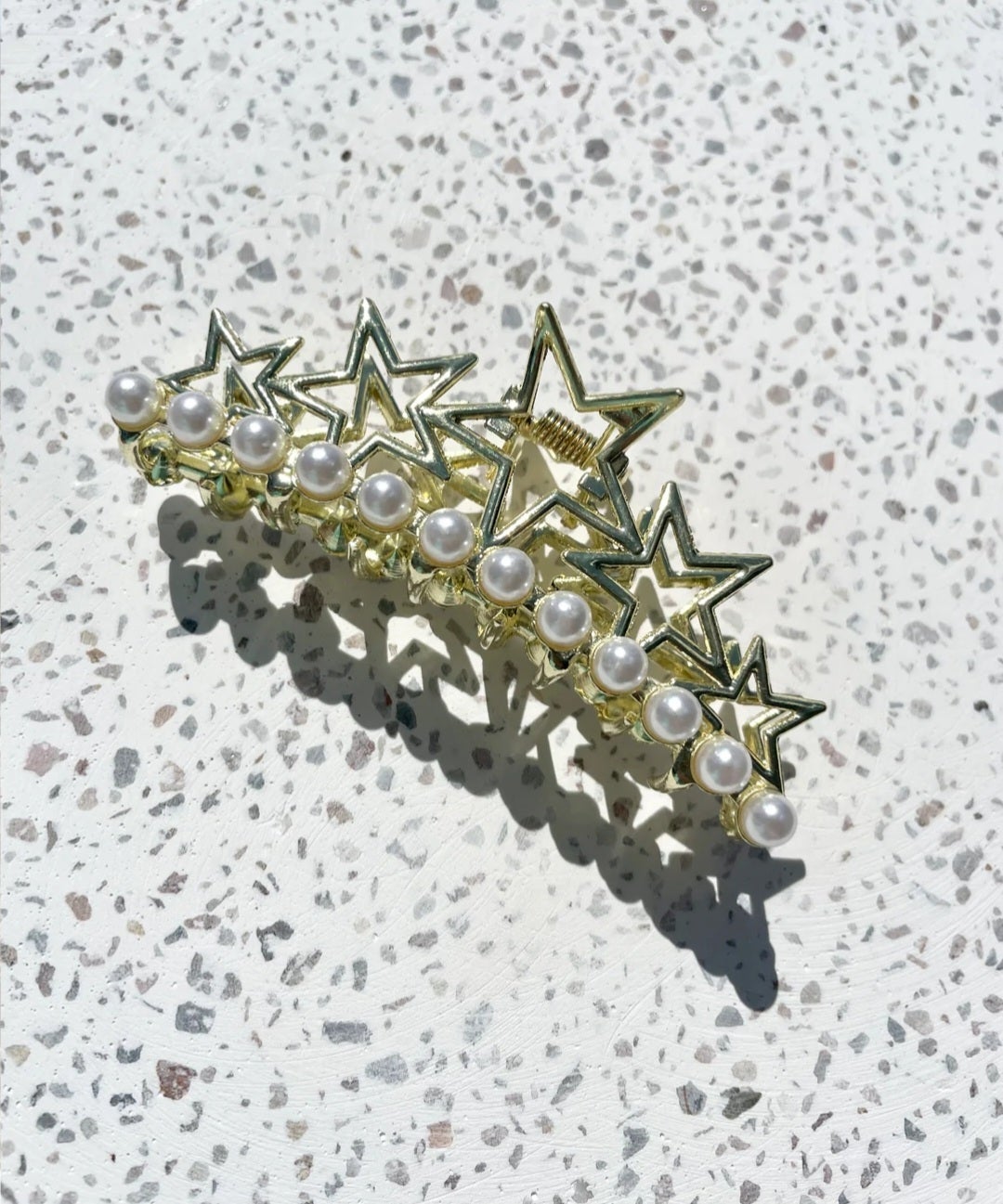 Cosmo Pearl Hair Claw | Diamond in the Dust